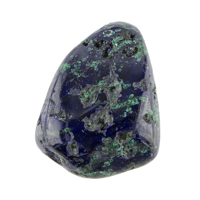 Azurite-Malachite - Pierre Roulée - Lithothérapie en Ligne